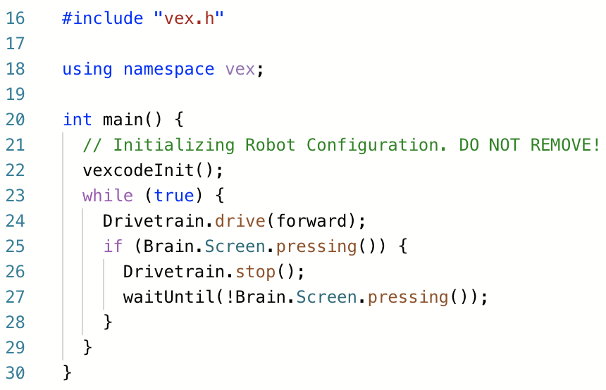 Vex V5 To Do Or Not To Do Lab 11 Programming With Conditionals C 0410